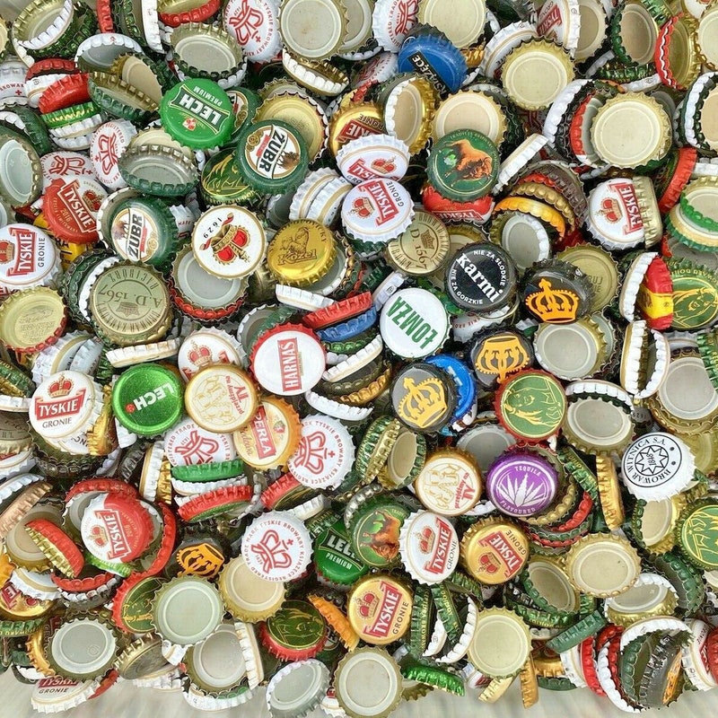Beer Bottle Cap Collection - Etsy
