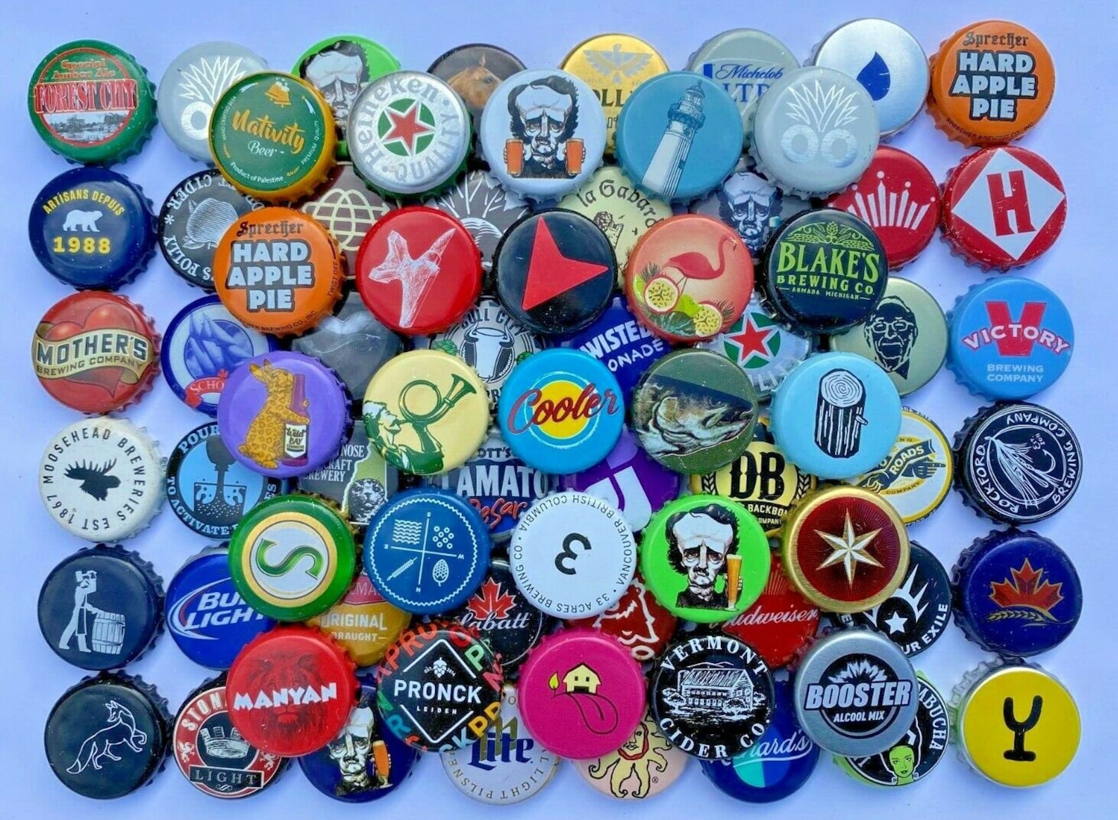FREE INTERNATIONAL SHIPPING! 1,000 [[mixed, Assorted, Unique]] Beer ...