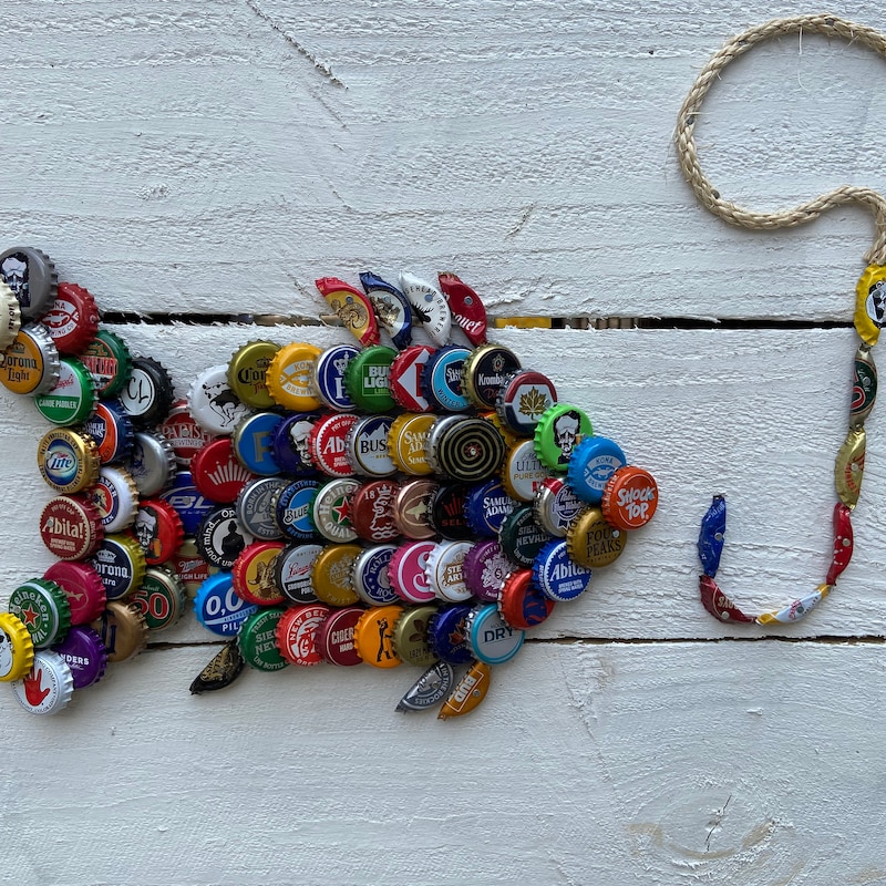 Bottle Cap Fish - Etsy
