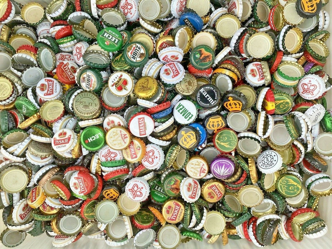 100 ((eastern European)) Beer Bottle Caps [[assorted]] NO DENTS Beer ...