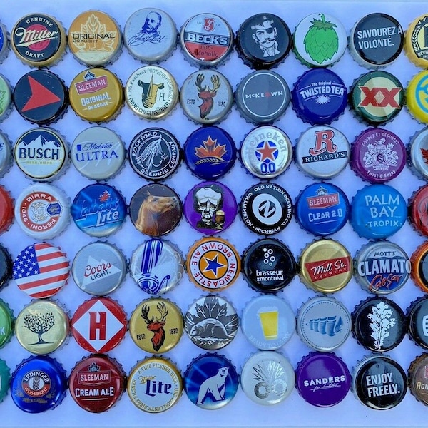 Beer Cap Magnets - Etsy