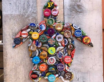Turtle Bottle Cap - Etsy