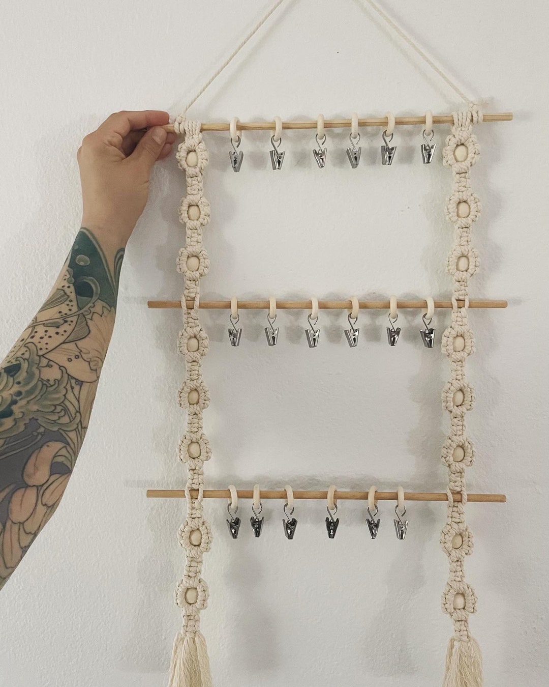 The Daisy Chain Bow Holder - Etsy