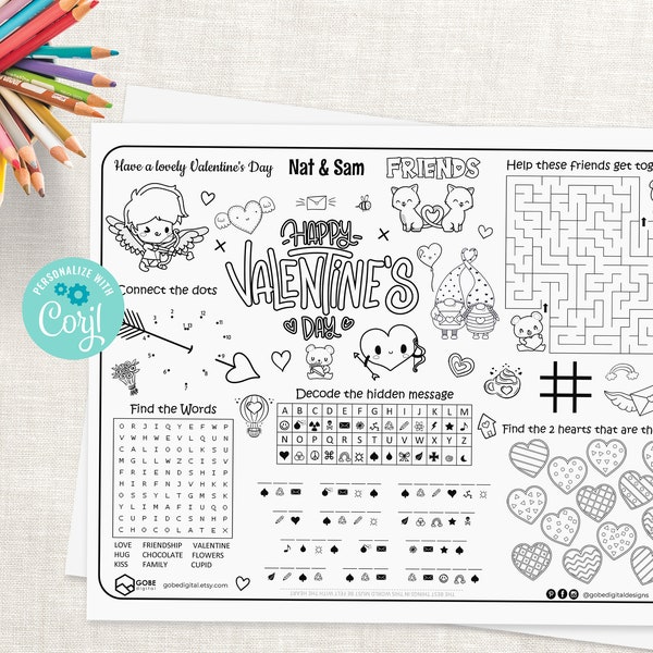 Valentines Games - Etsy