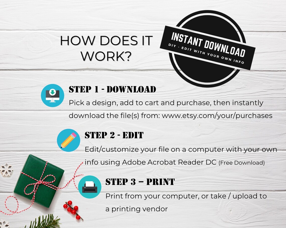 Santa's Official Pet Adoption Certificate. Adopt a Pet on | Etsy