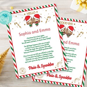 Santa's Official Elves Welcome Letter Elves Welcome Back Elves Hello ...