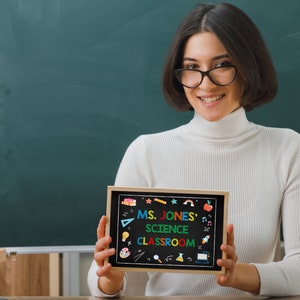 Welcome to My Classroom Back to School Editable Printable Sign - Etsy