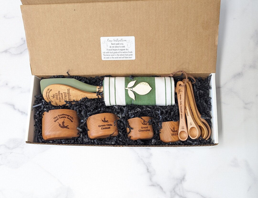 Chili Cook off Award: Personalized Wooden Kitchen Utensil Gift Set - Etsy