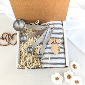 Bridal Shower Gift Basket, Measuring Cups, New Home Gift, Gift for Best ...