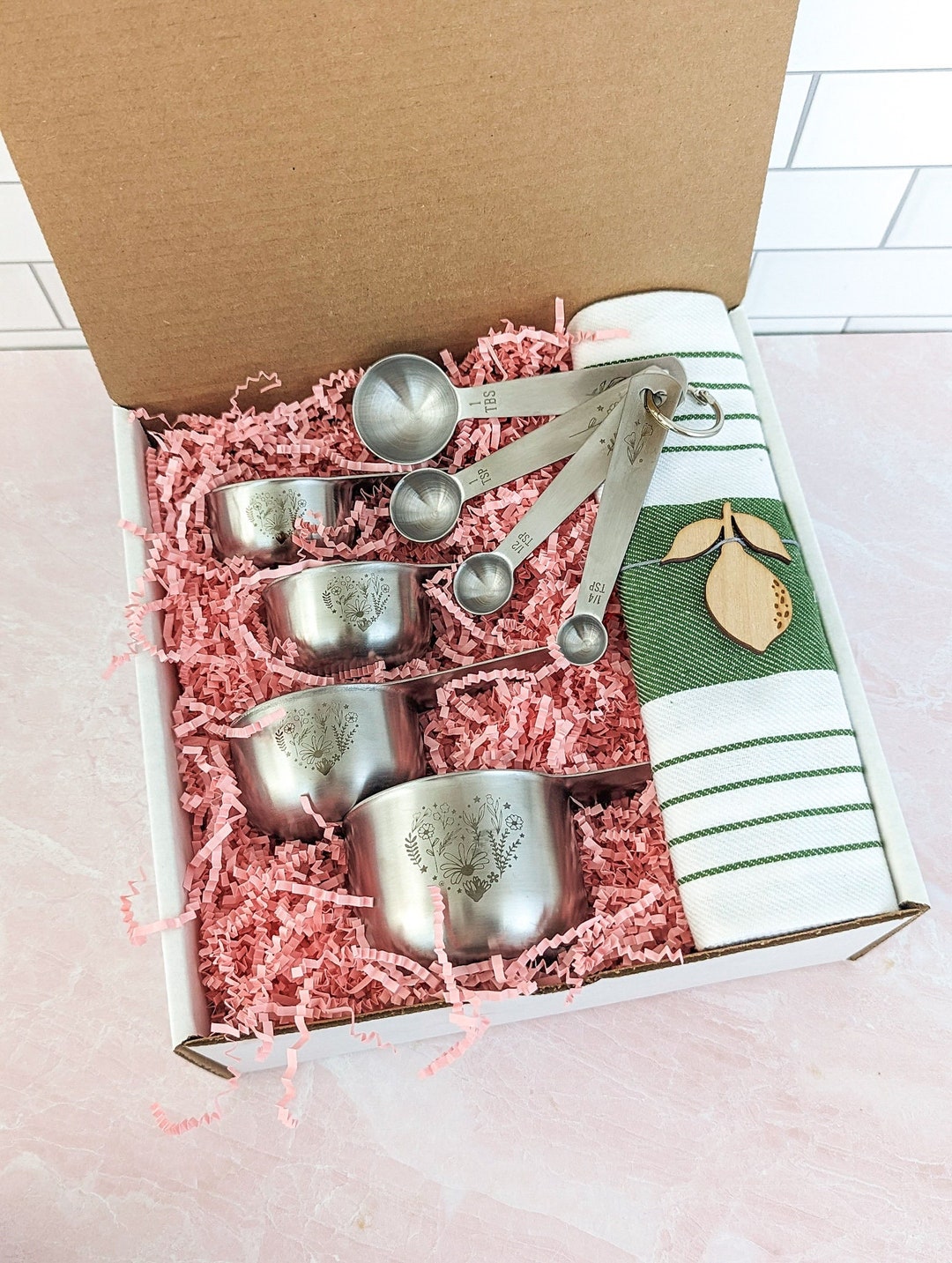 Hostess Gift, Measuring Cups and Spoons, Baking Gifts, Cheer up Gift ...
