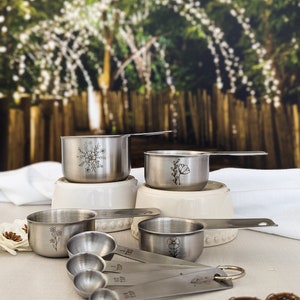 Bridal Shower Gift Basket, Measuring Cups, New Home Gift, Gift for Best ...