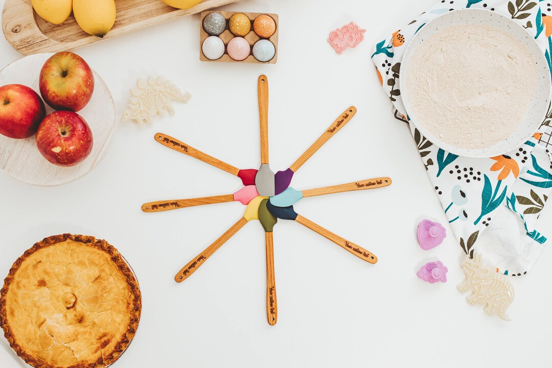 Tea Party Favors, Mini Spatula, Personalized Spatula, Baking Gifts, - Etsy