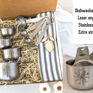 Bridal Shower Gift Basket, Measuring Cups, New Home Gift, Gift for Best ...