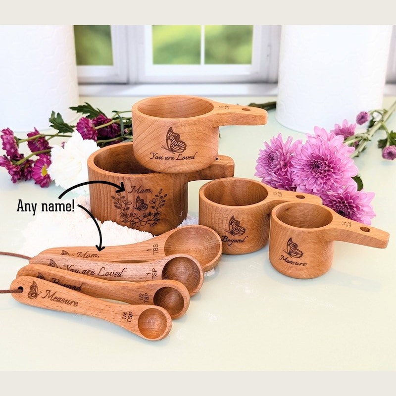 Personalise Measure Cups - Etsy