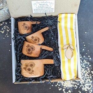 Gift Box for Women, Measuring Cups, Sunflower Gifts, Mother of the ...