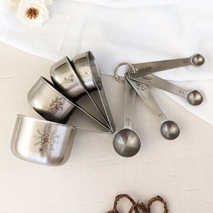 Bridal Shower Gift Basket, Measuring Cups, New Home Gift, Gift for Best ...