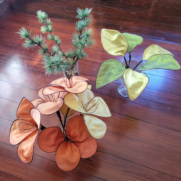 Vintage Artificial Flowers Plastic - Etsy