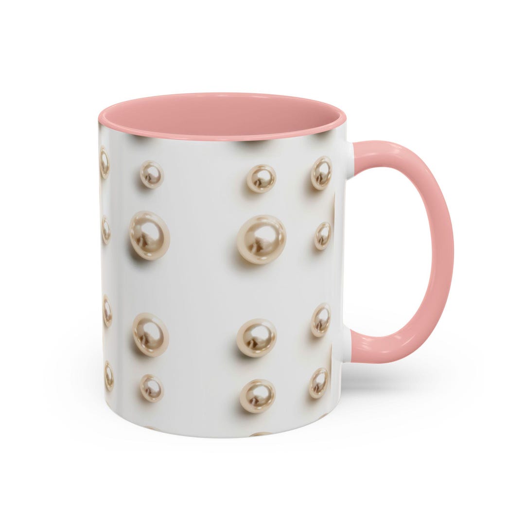 Preppy Pearl Coffee Mug Chic Gift for Her - Etsy
