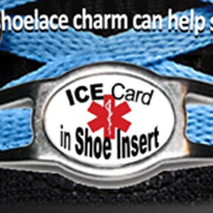 Special Needs Child ICE Card Medical Alert Jewelry in Case of Emergency ...