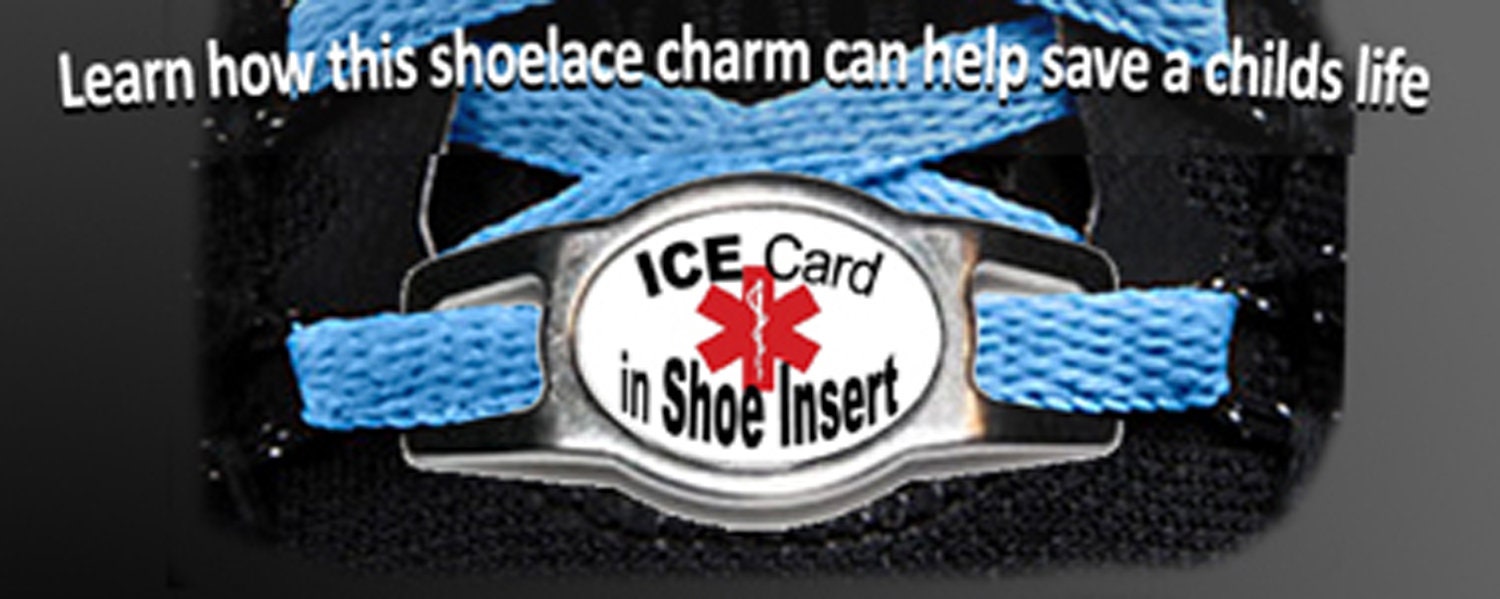 Special Needs Child ICE Card Medical Alert Jewelry in Case of Emergency ...