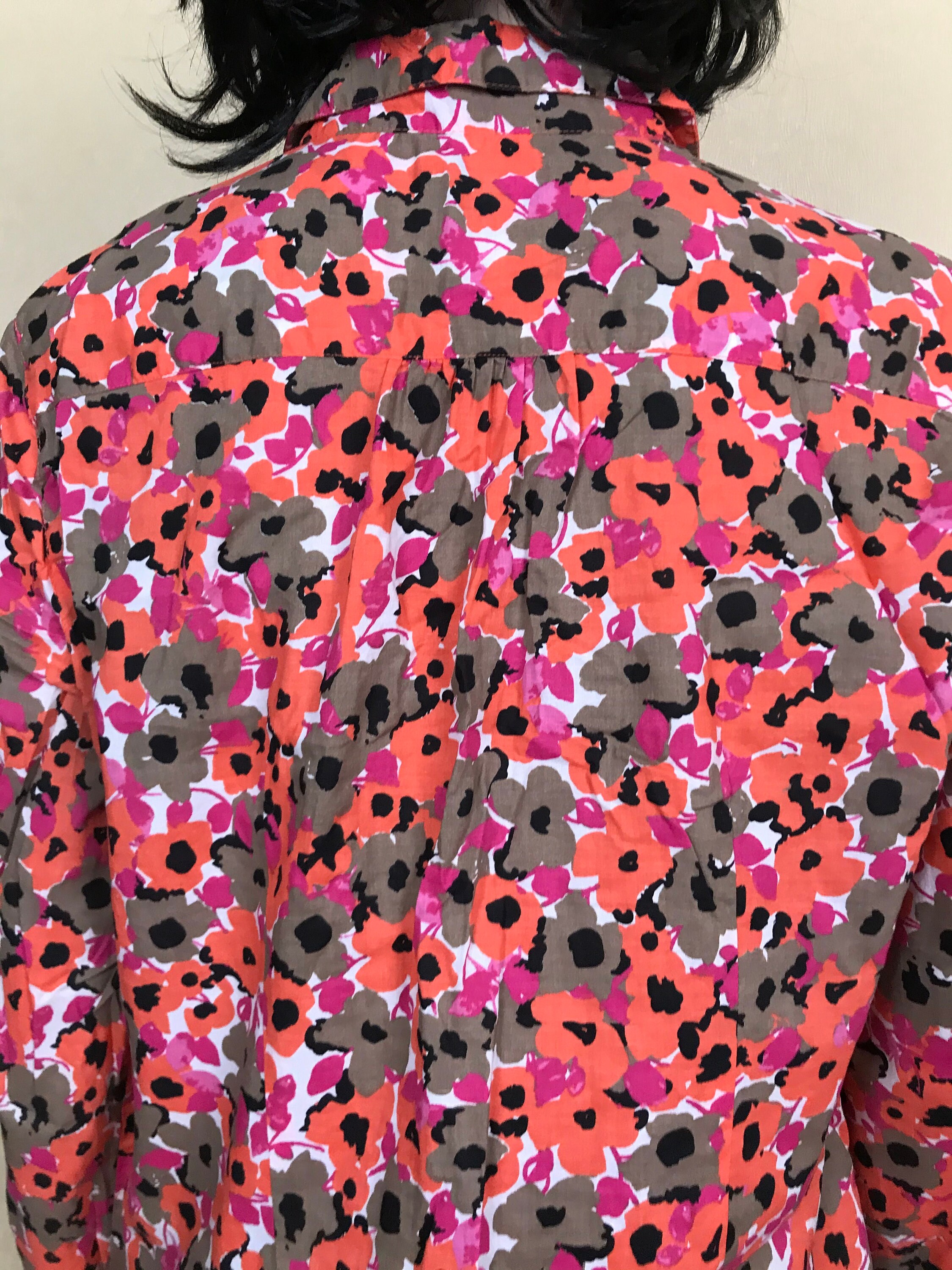 Women's Red Poppies Blouse by Charies Vogele 90s Vintage - Etsy