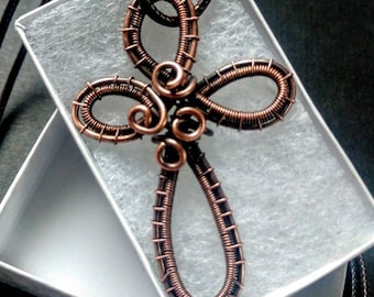 Wire Wrapped Cross - Etsy