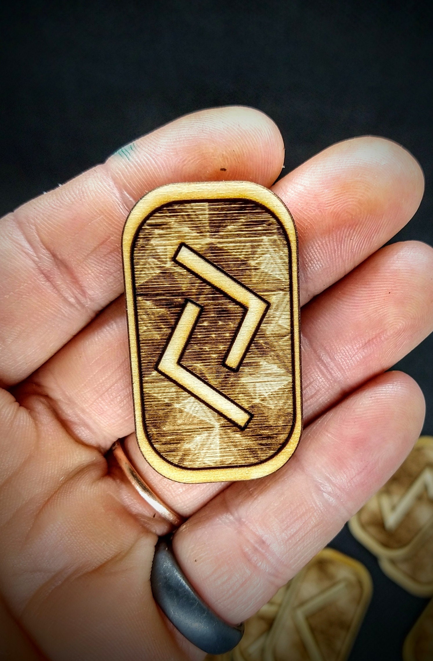 Digital download file engraved runes intricate pattern | Etsy