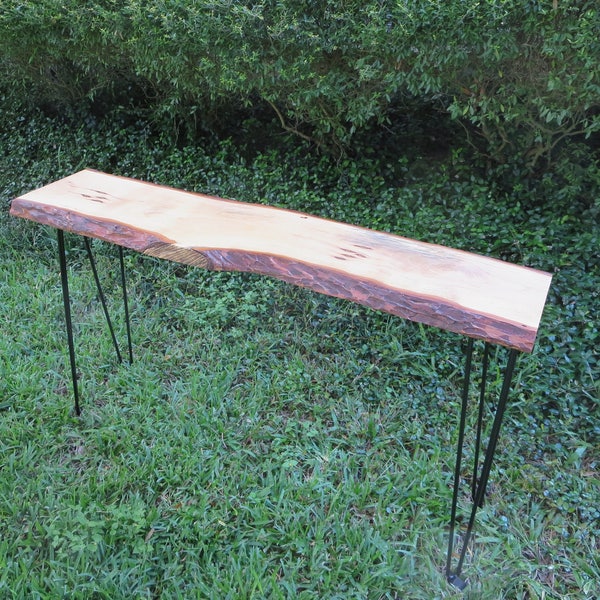 Live Edge Sofa Table - Etsy