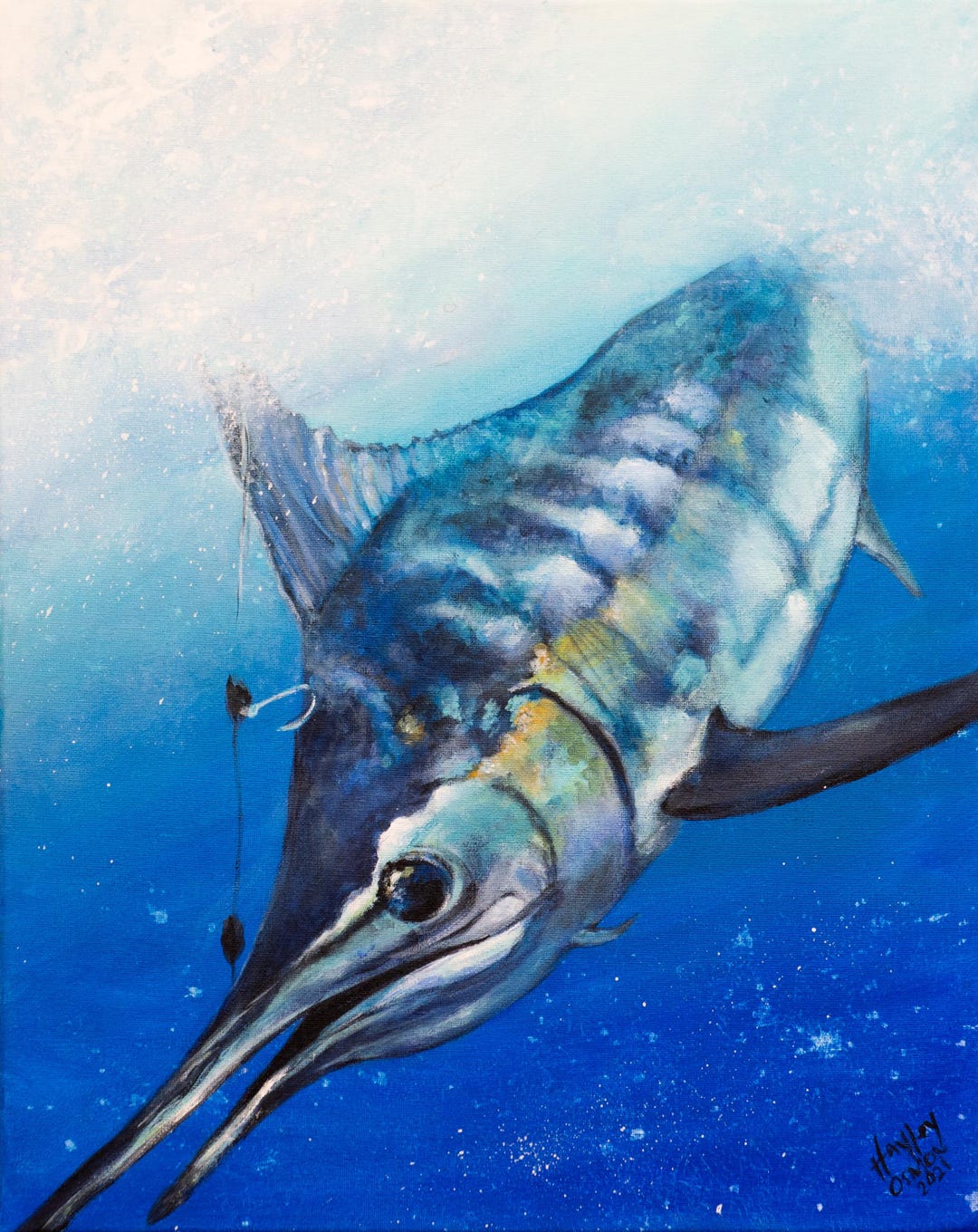 Marlin Fever Print - Etsy