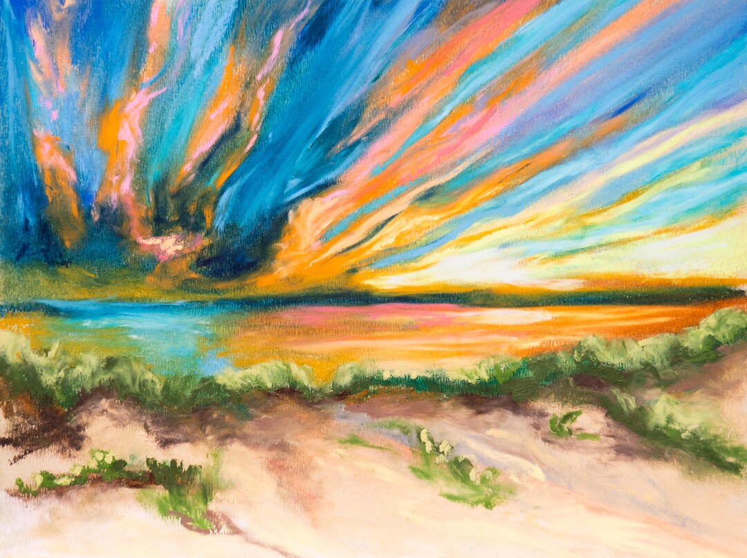 The Sound Side Sky Print - Etsy