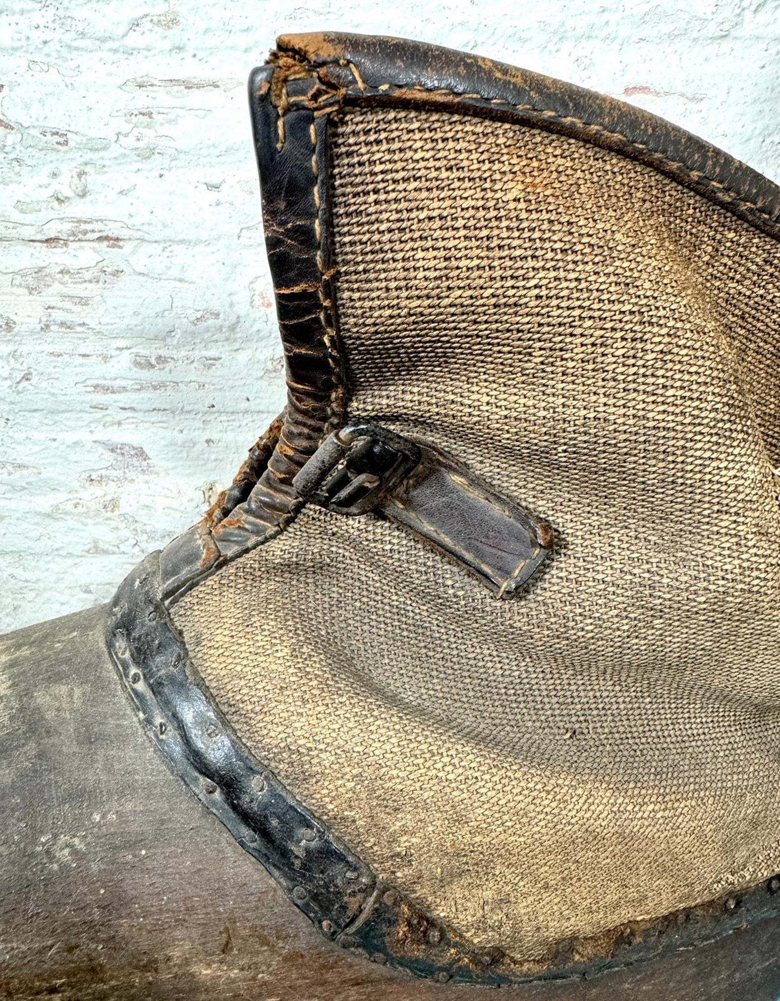 Early Rare BOG Boots / Clogs, Leather, Canvas & Wood - Etsy