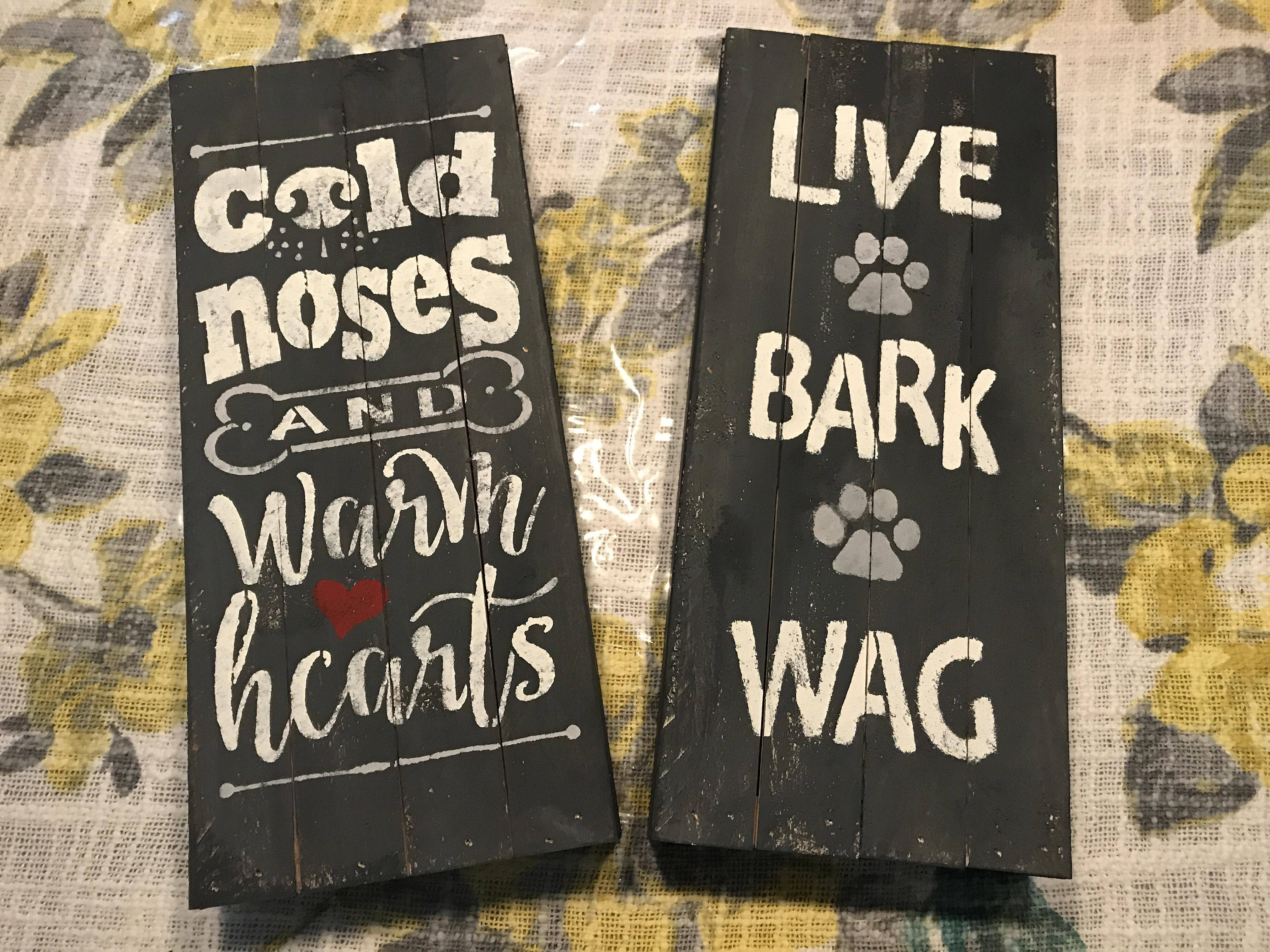 Dog Wisdom, Dog Sign, Puppy Sign, Dog Lover, Custom Pet Signs, Hand ...