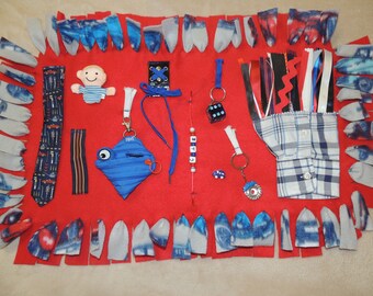 Fleece Fidget Mat Dementia DOGS Theme - Etsy