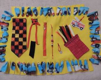 Fleece Fidget Mat Dementia DOGS Theme - Etsy