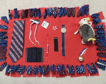 Fleece Fidget Mat Dementia DOGS Theme - Etsy