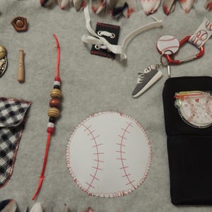 Fleece Fidget Sensory Mat Dementia BASEBALL Theme - Etsy