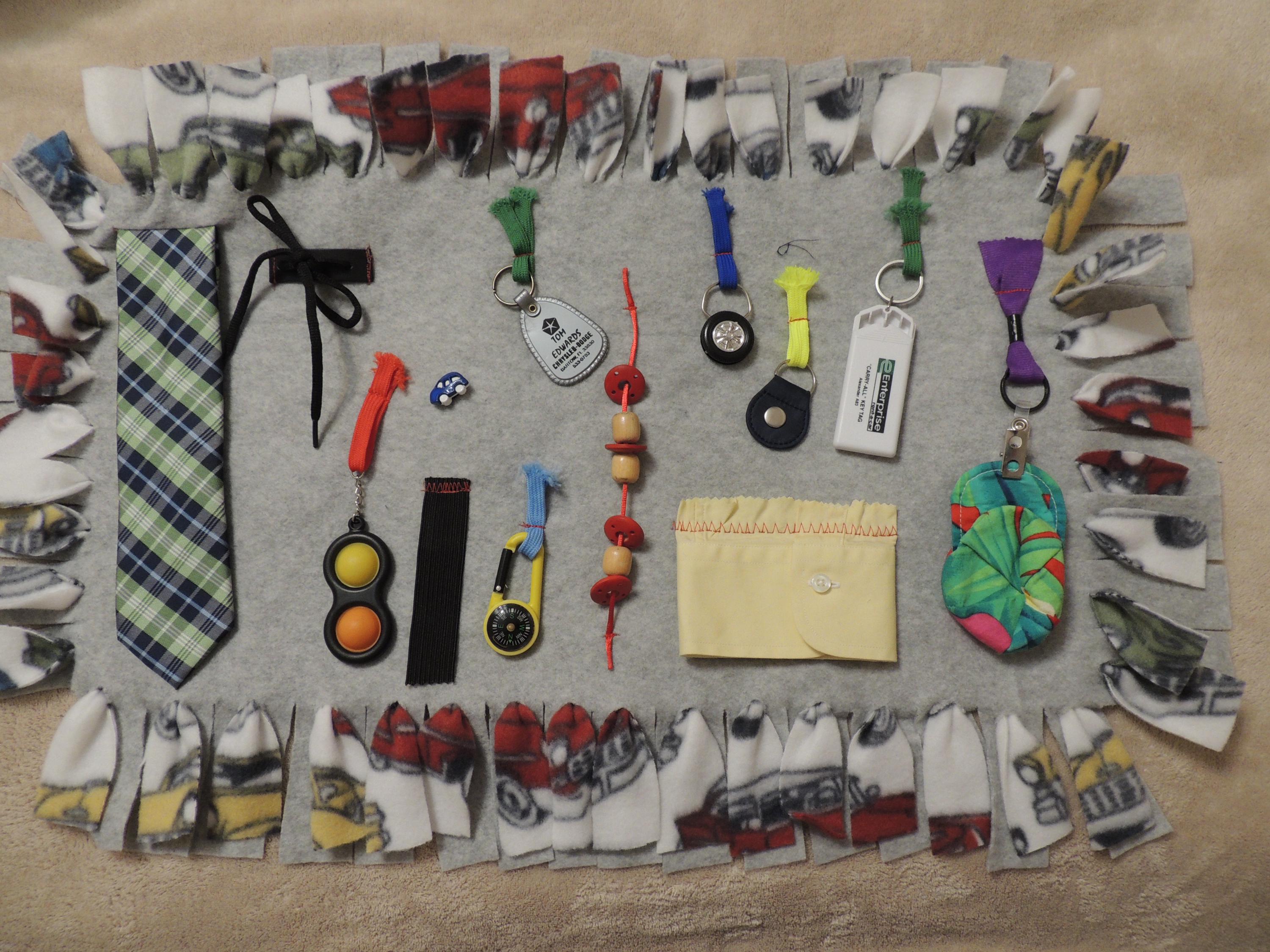 Fidget Mat Dementia CAR Theme - Etsy