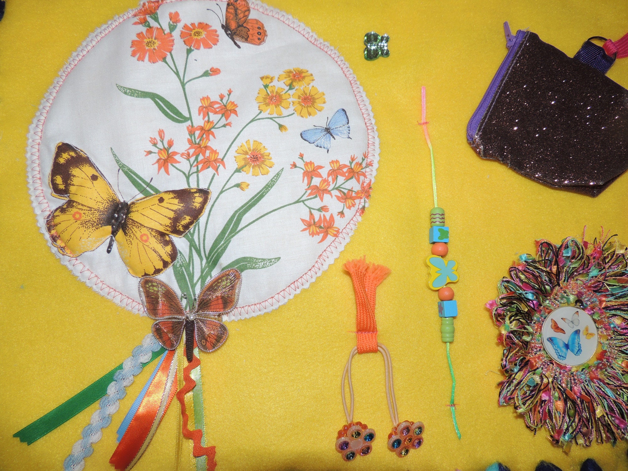 Handmade Fleece Fidget Mat Dementia BUTTERFLY Theme - Etsy