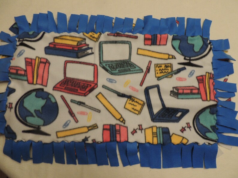 Fleece Fidget Mat Dementia TEACHER Theme - Etsy