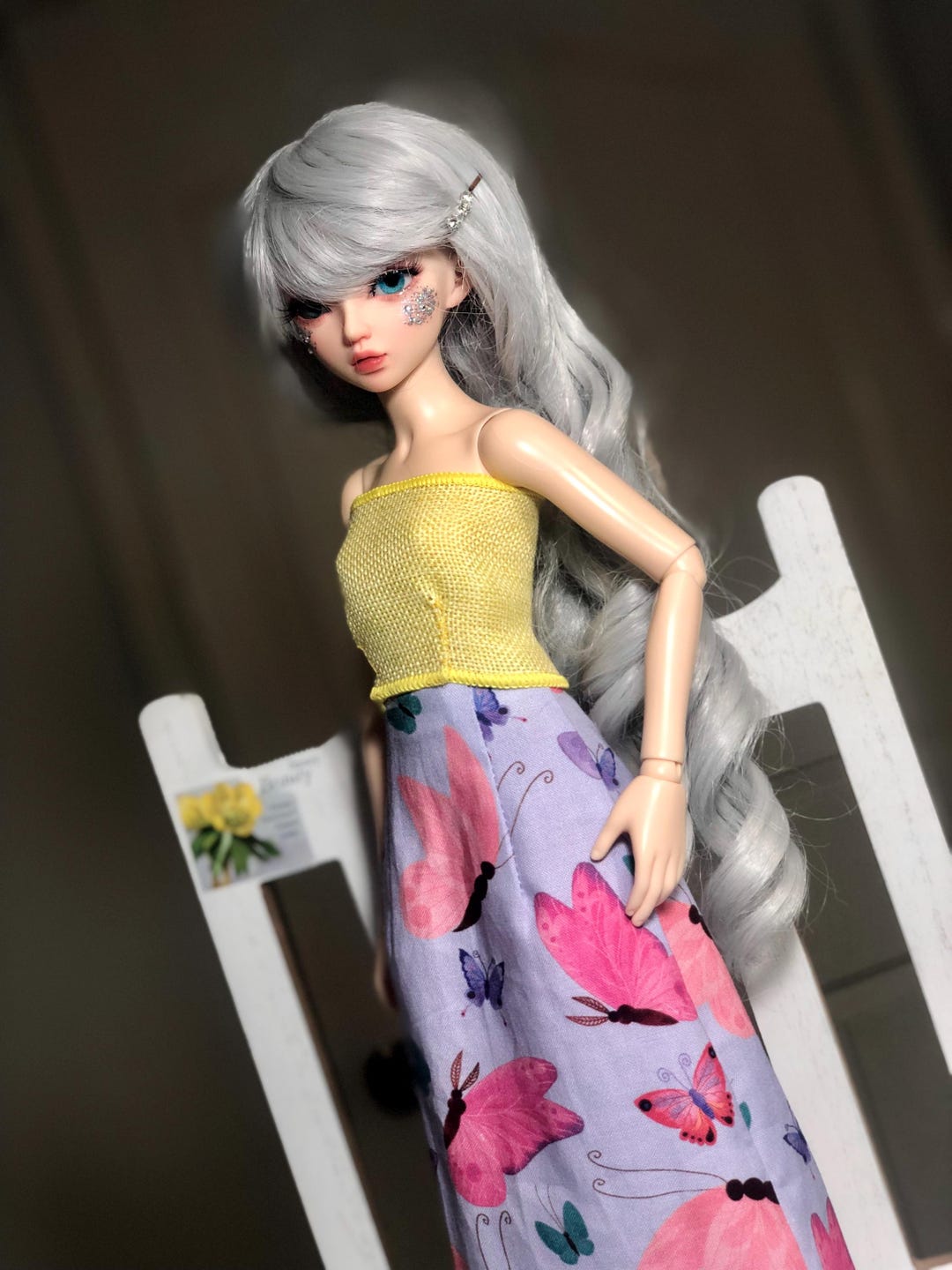 Minifee MSD 1/4 BJD Doll Outfit or Clothes, Doll Dress Set of Top and ...