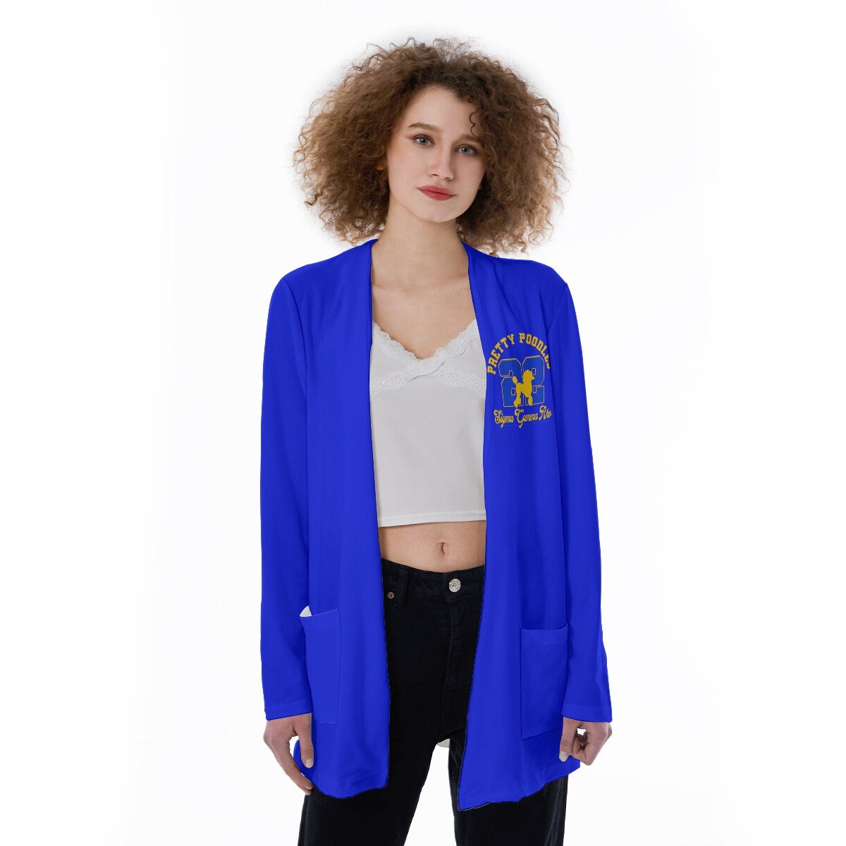 Sigma Gamma Rho Women's Patch Pocket Cardigan Effortless Elegance for ...