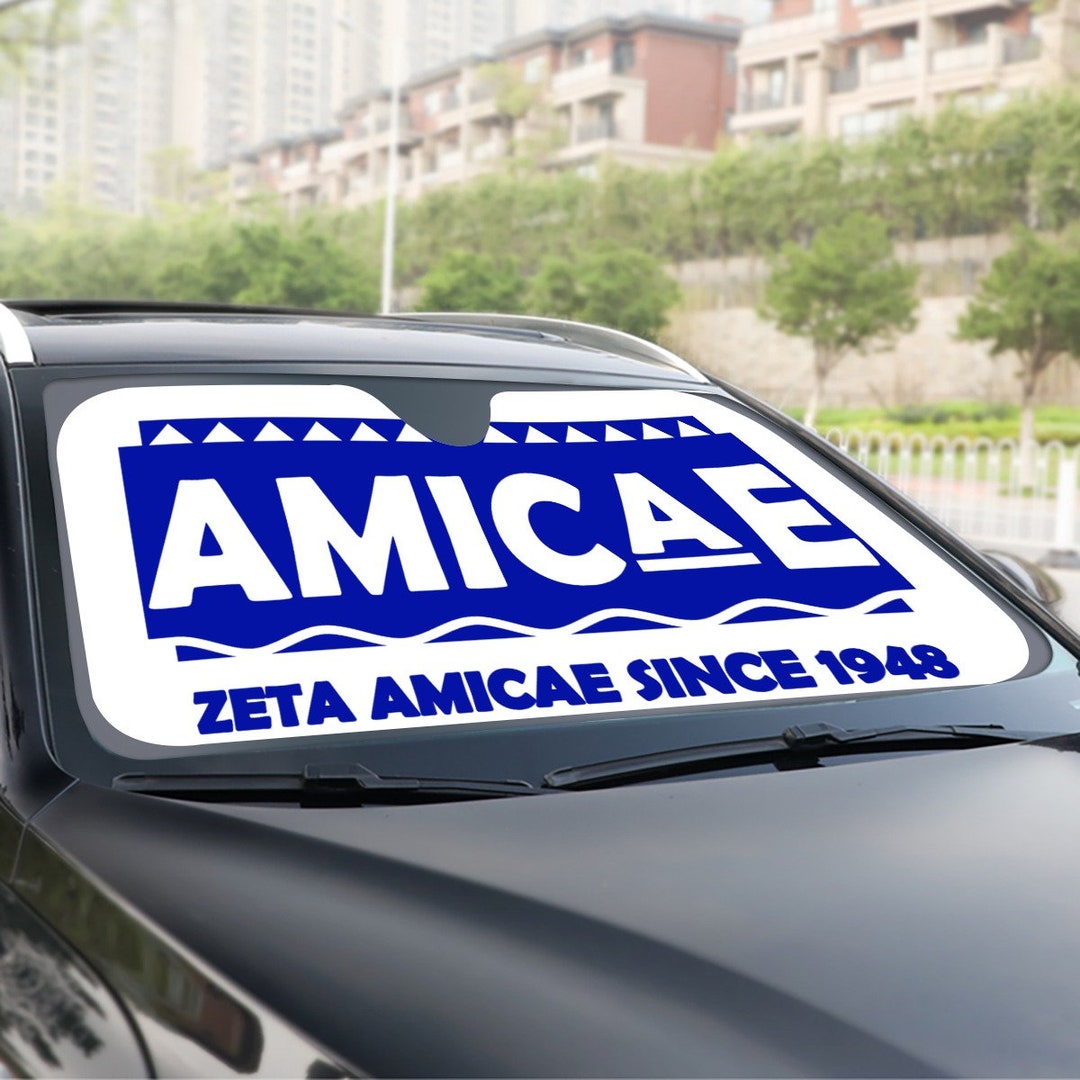 Amicae Zeta Windshield Visor Celebrate Sisterhood on the Go - Etsy