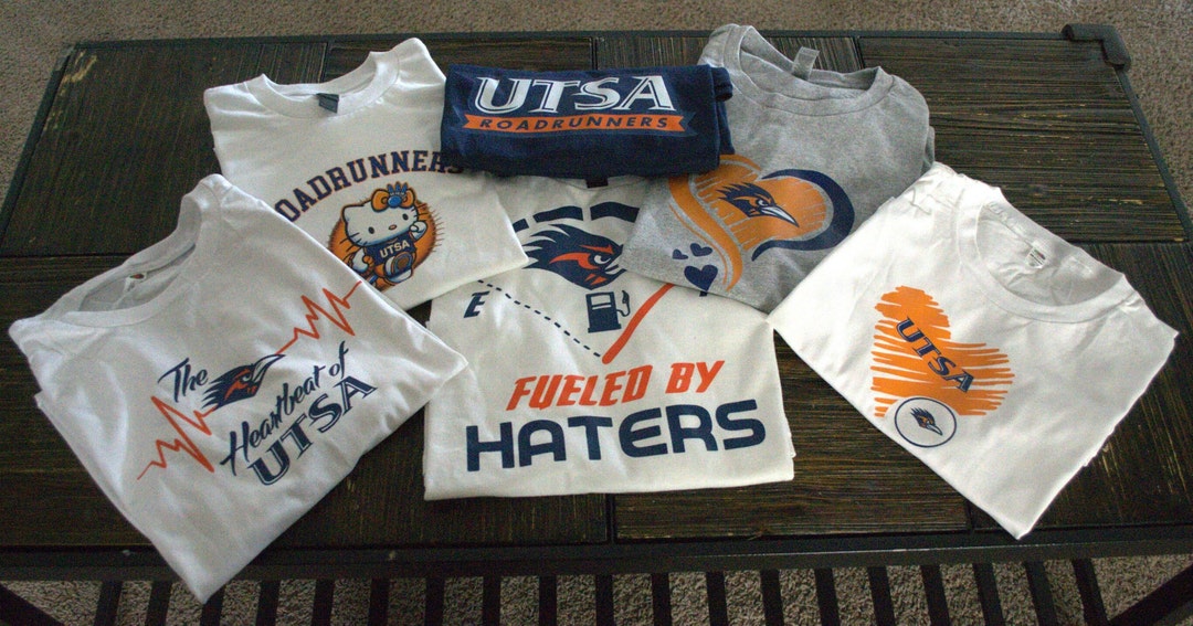 Variety of UTSA Roadrunners T-shirts - Show Your School Spirit - Etsy