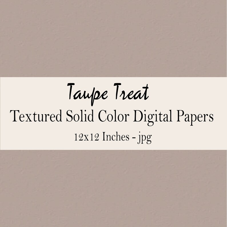 Taupe / Beige Paper Texture Digital Paper Pack, Beige Digital Stickers ...