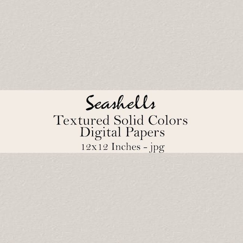 Neutral Taupe Paper Texture Digital Paper Pack, Solid Color Digital ...