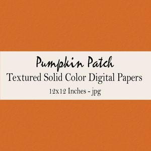 Fall & Autumn Colors Digital Papers Pack, Orange Wallpaper Backgrounds ...