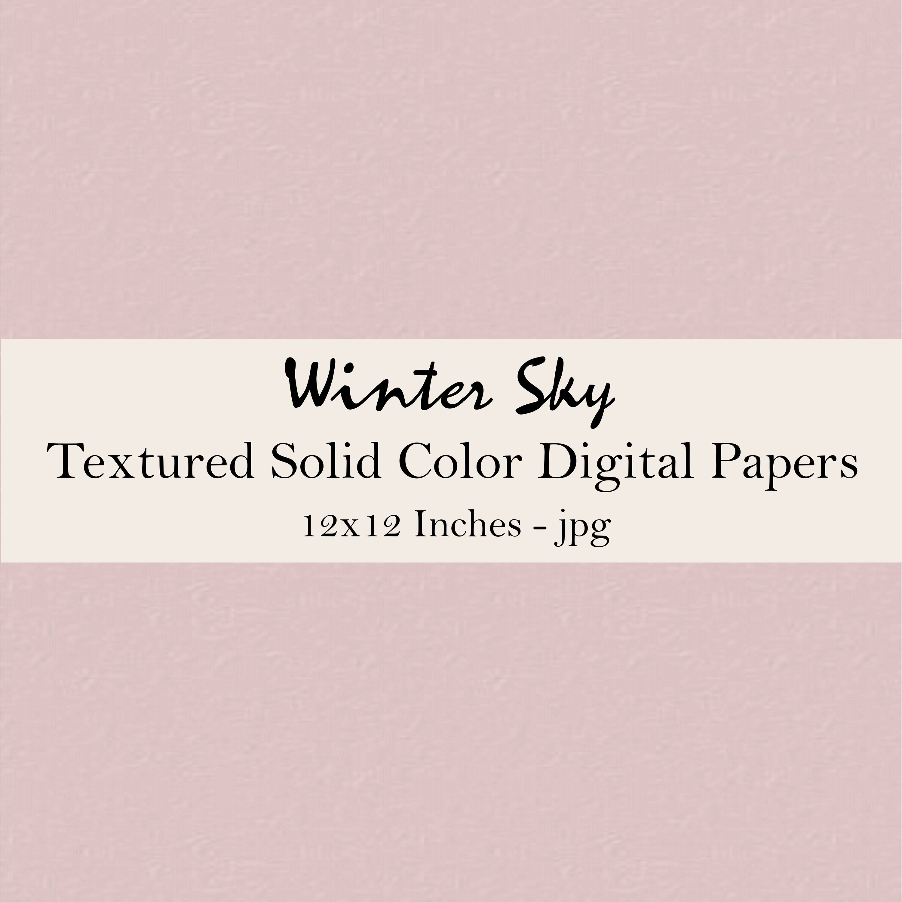 Sky Blue Digital Papers Pack, Wallpaper Backgrounds, Commercial Use ...