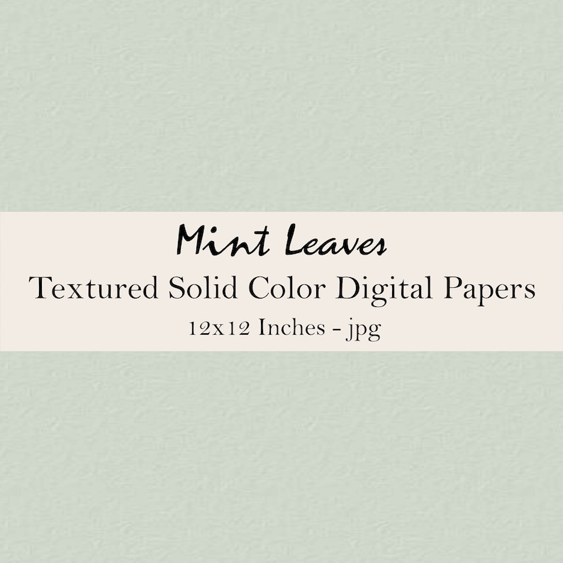 Mint Green Digital Paper Pack, Light & Dark Green Wallpaper Backgrounds ...