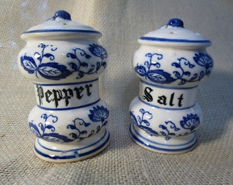 Blue Salt Shaker | Etsy