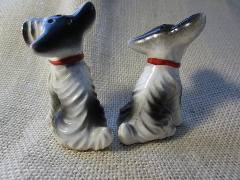 Cute Scottie Dogs Salt and Pepper Shaker Set - Etsy